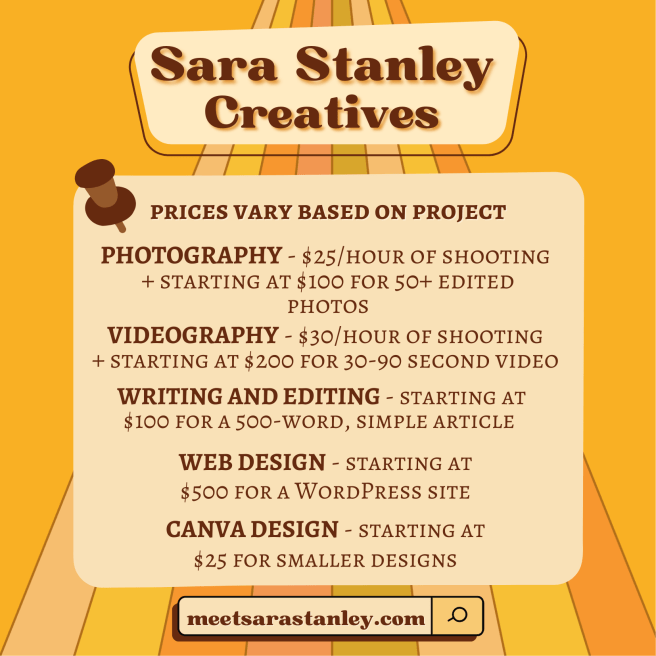 Sara Stanley – the go-to for creativity.